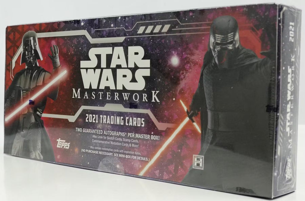 2021 Topps Star Wars Masterwork Hobby Trading Cards – The Ballers Bank TCG
