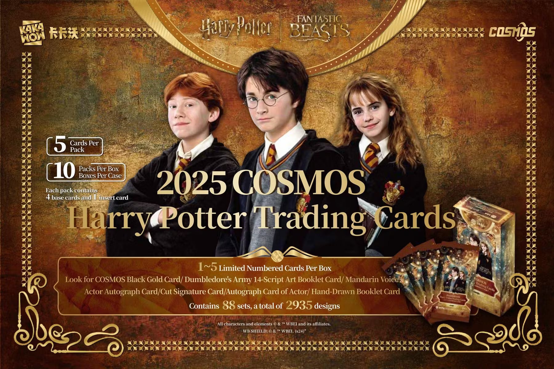 2025 Kakawow Harry Potter Cosmos Hobby Trading Cards – The Ballers Bank TCG